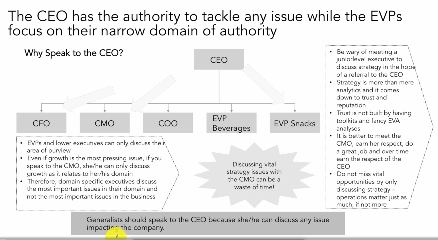 The role of a CEO and why should consultants target CEOs | FIRMSconsulting